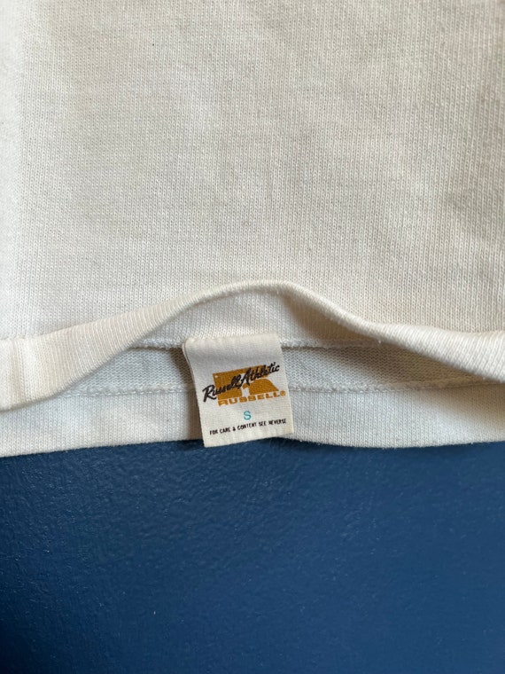 Vintage 70’s Russell Athletic Gold Label Cotton Ragla… - Gem