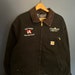 Vintage Y2K Black Carhartt Racing Detroit Blanket Lined Jacket Size 48 ...