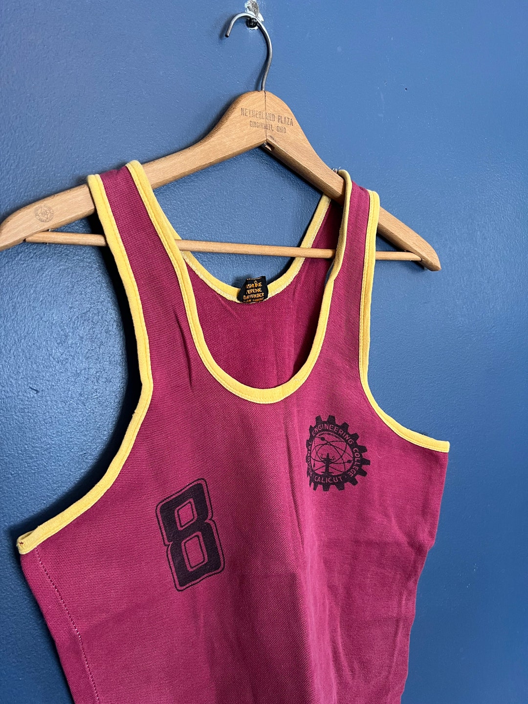 Vintage 60s/70s Fred Perry Basketball Cotton Tank Size Medium - Etsy