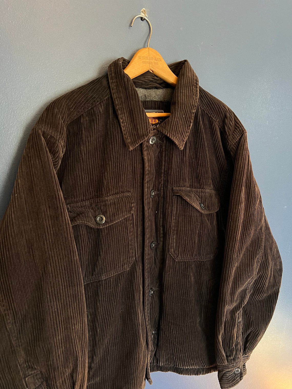 Vintage Y2K Route 66 Whale Corduroy Insulated Jacket Size Medium - Etsy ...