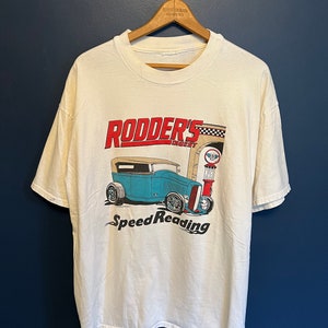 Vintage 90s Rodders Digest Hot Rod Magazine Tee Size L/XL - Etsy