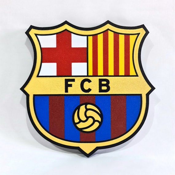 Fc Barcelona Shield 🛡 FC Barcelona Shield・Free STL File For