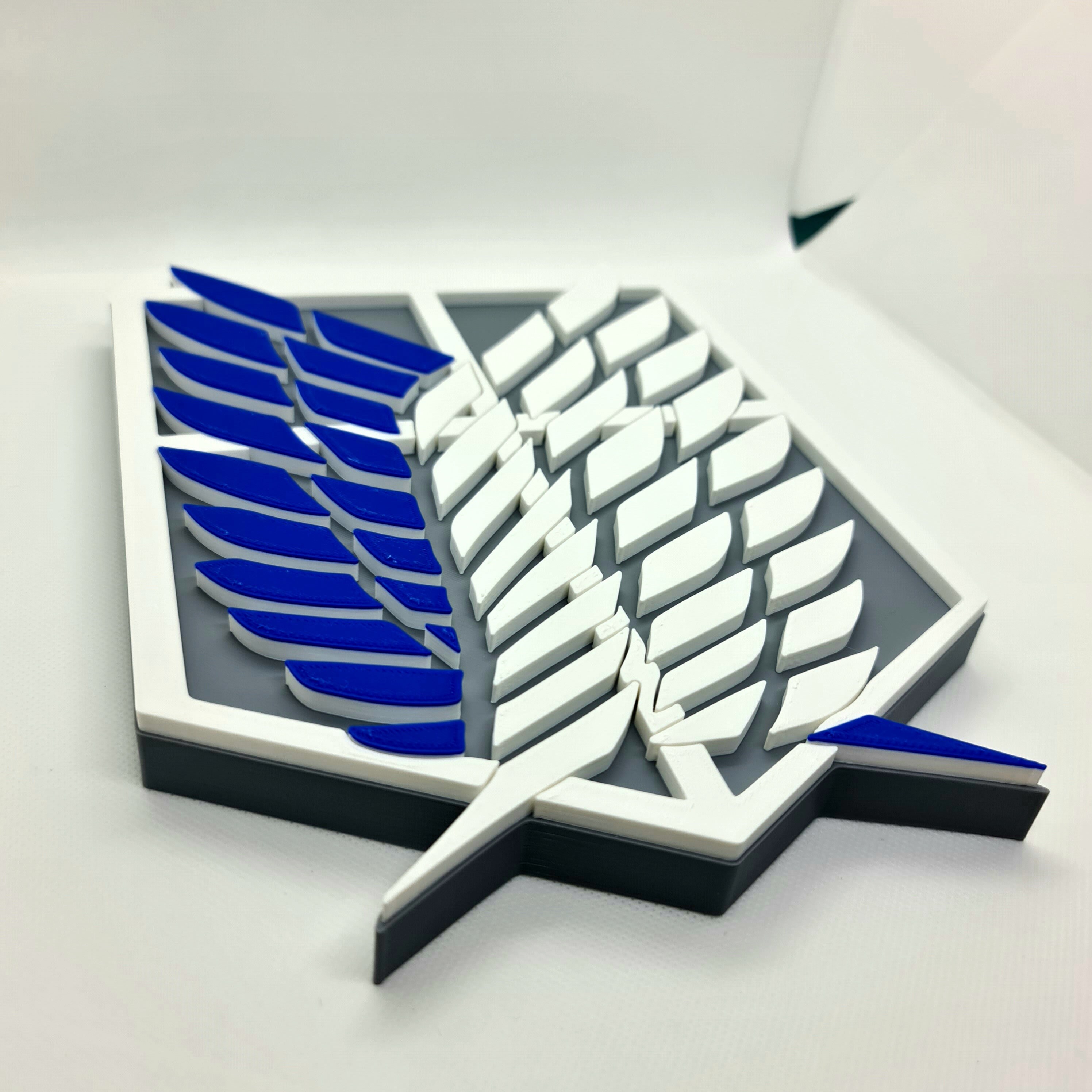 3D Logo Shingeki No Kyojin Exploration Corps Attack on - Etsy