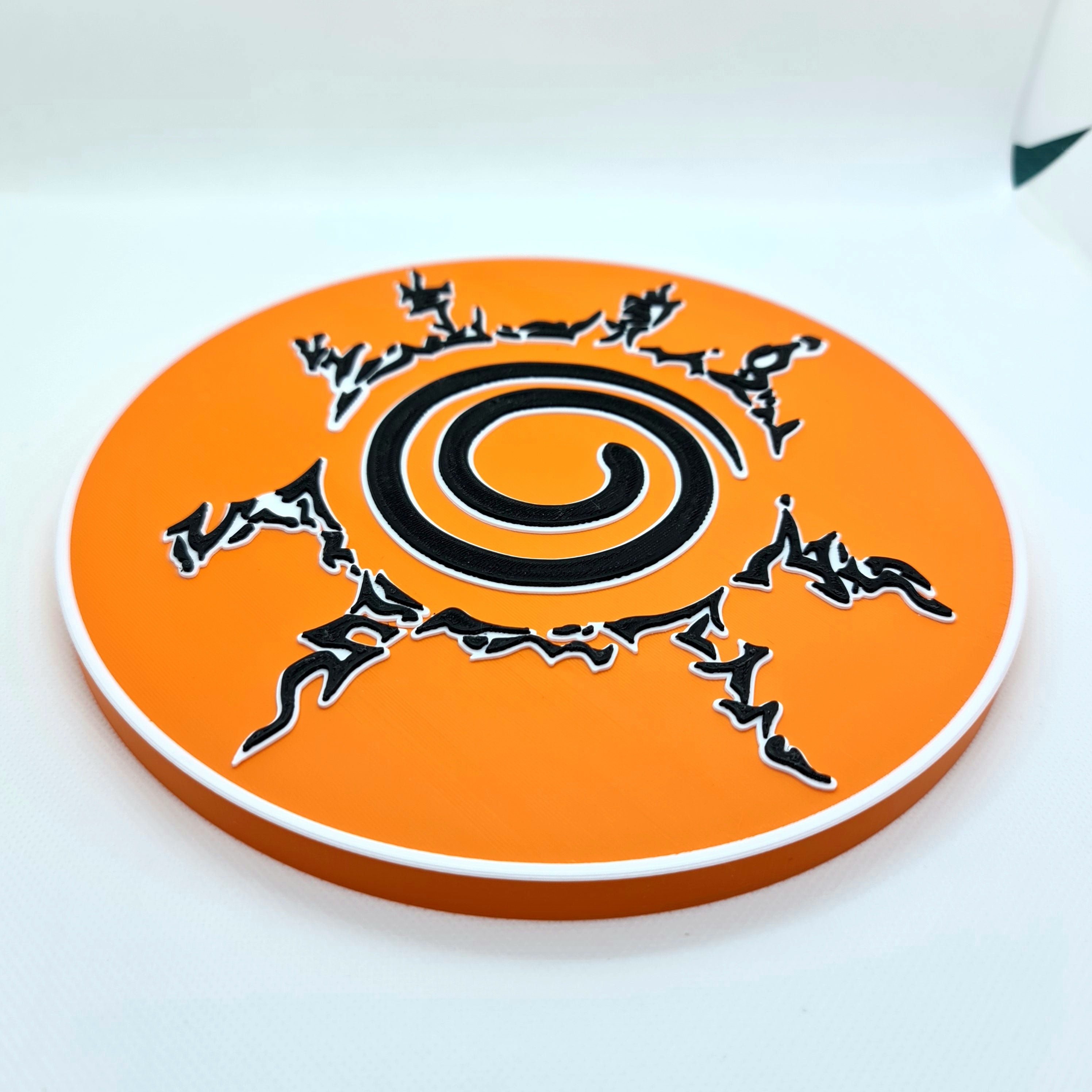 Logo 3D Del Sello De Kyubi Naruto - Etsy