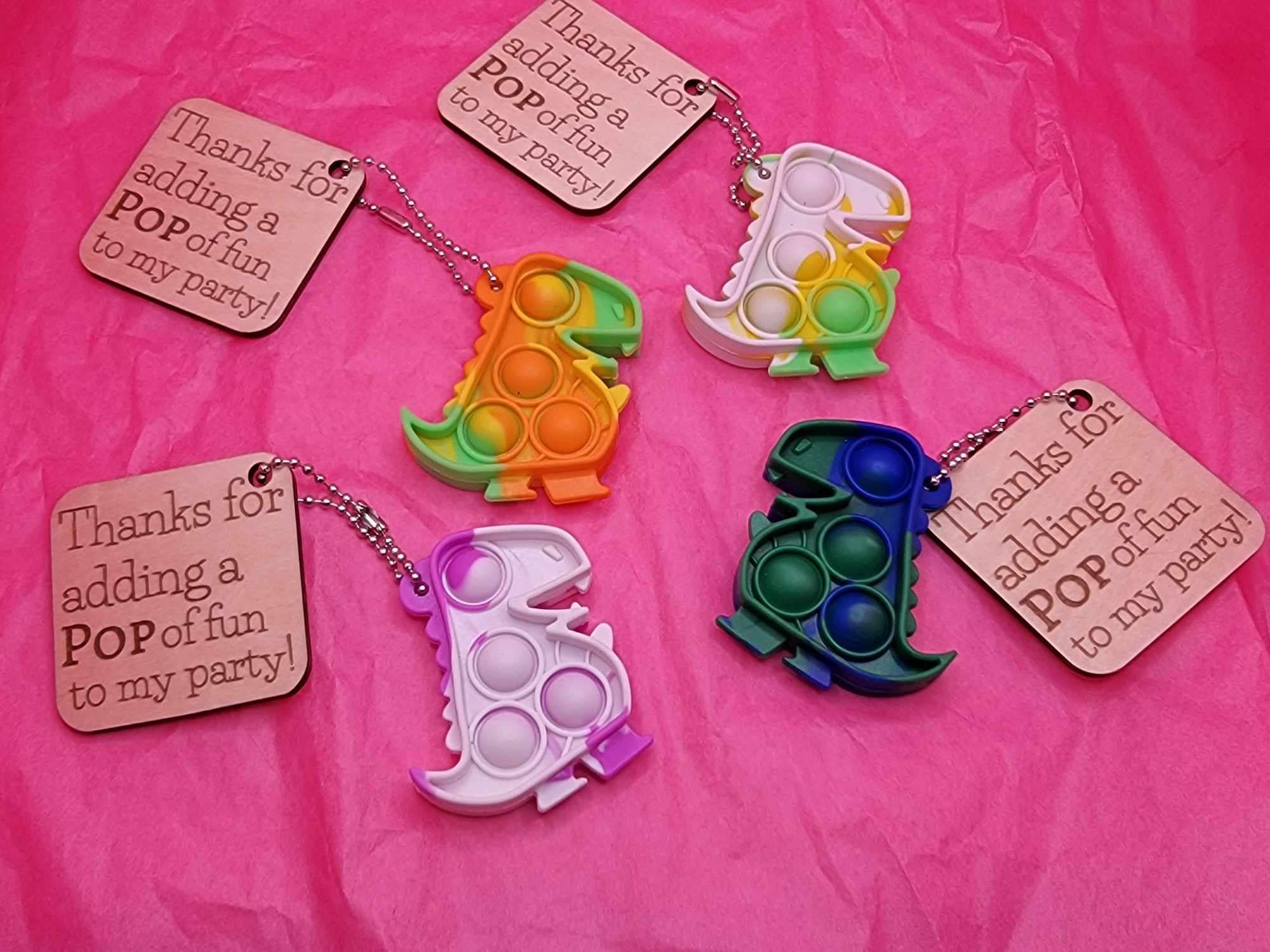 Custom Engraved Popit Birthday Party Favors - Etsy