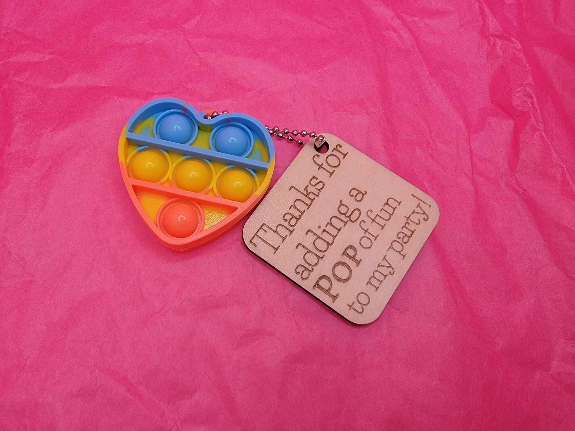 Custom Engraved Popit Birthday Party Favors - Etsy