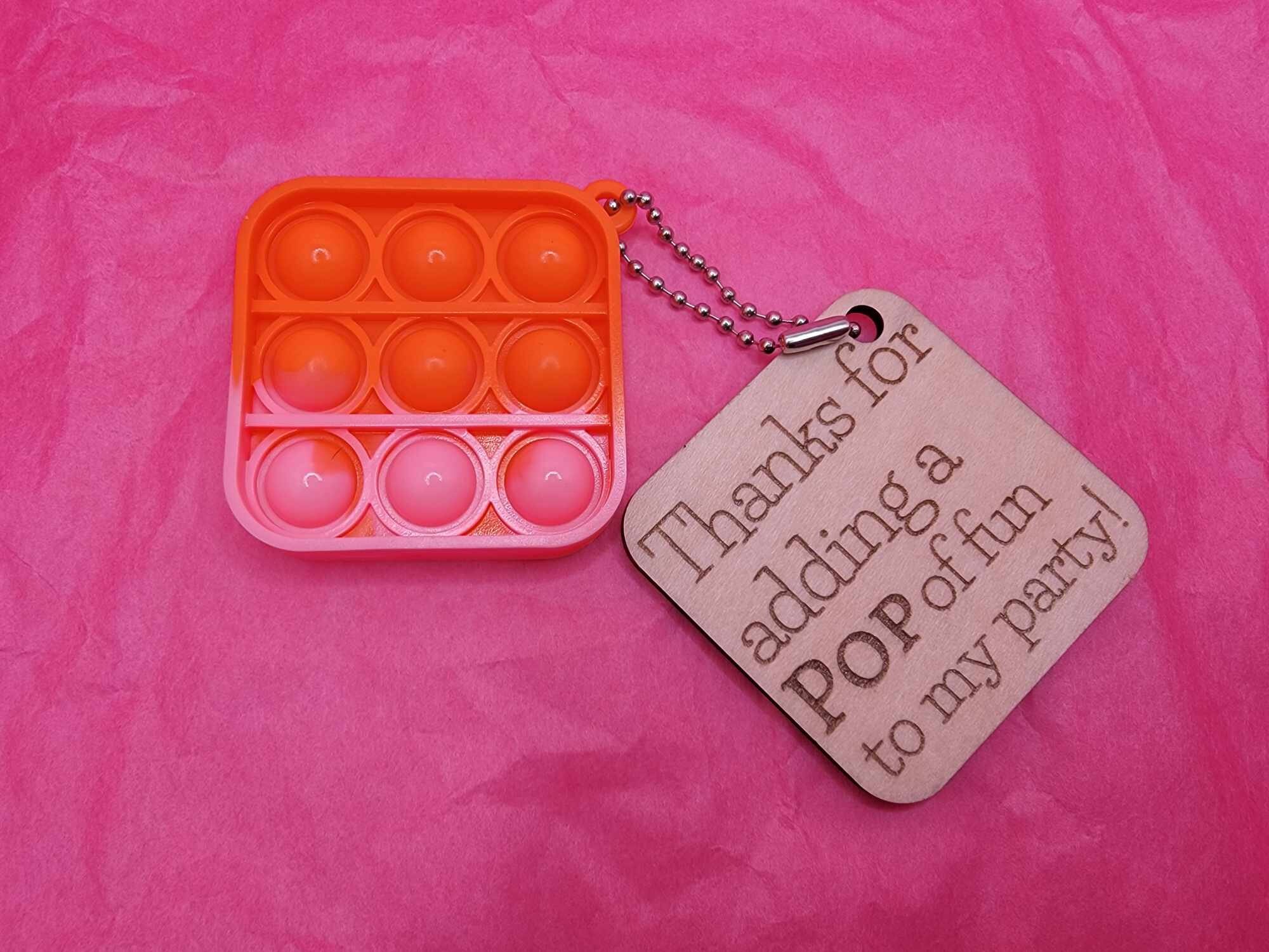 Custom Engraved Popit Birthday Party Favors - Etsy
