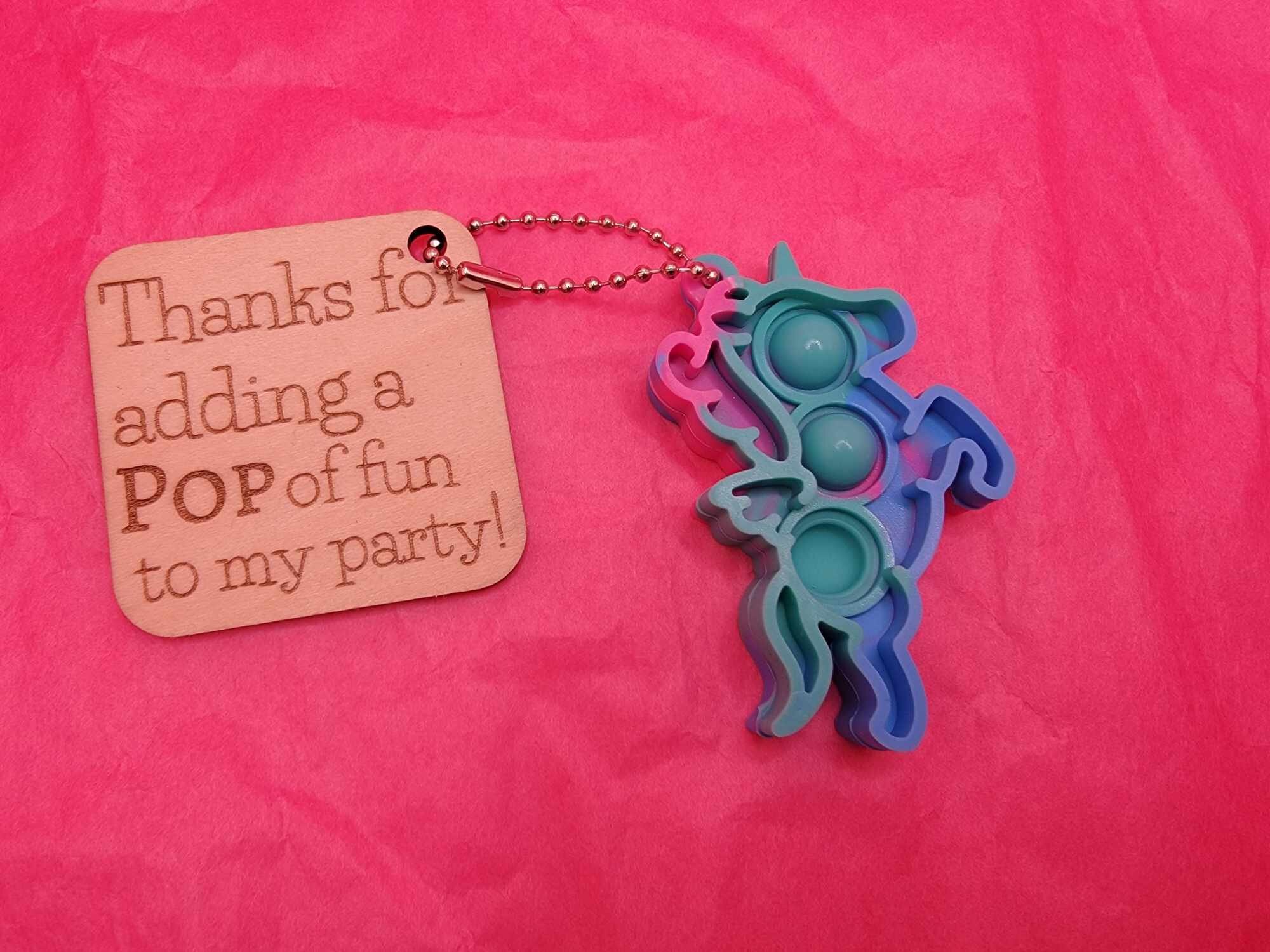 Custom Engraved Popit Birthday Party Favors - Etsy