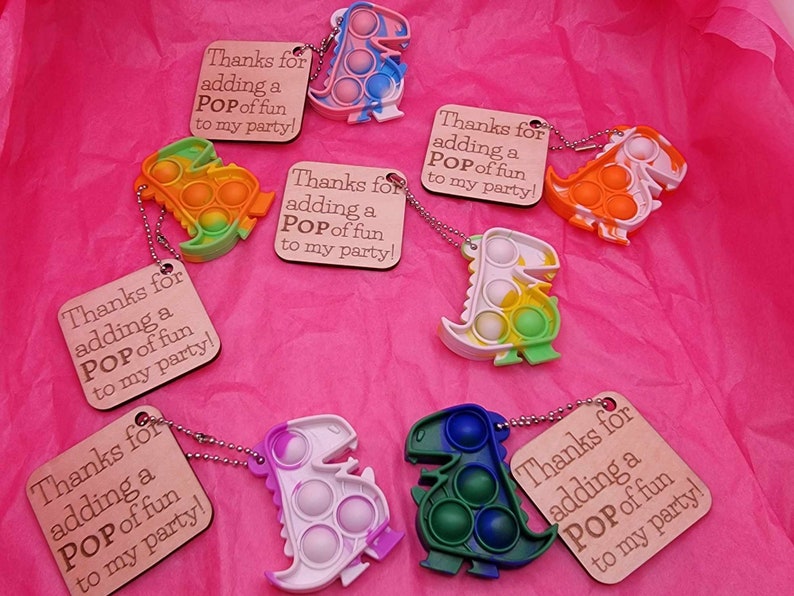 Custom Engraved Popit Birthday Party Favors - Etsy