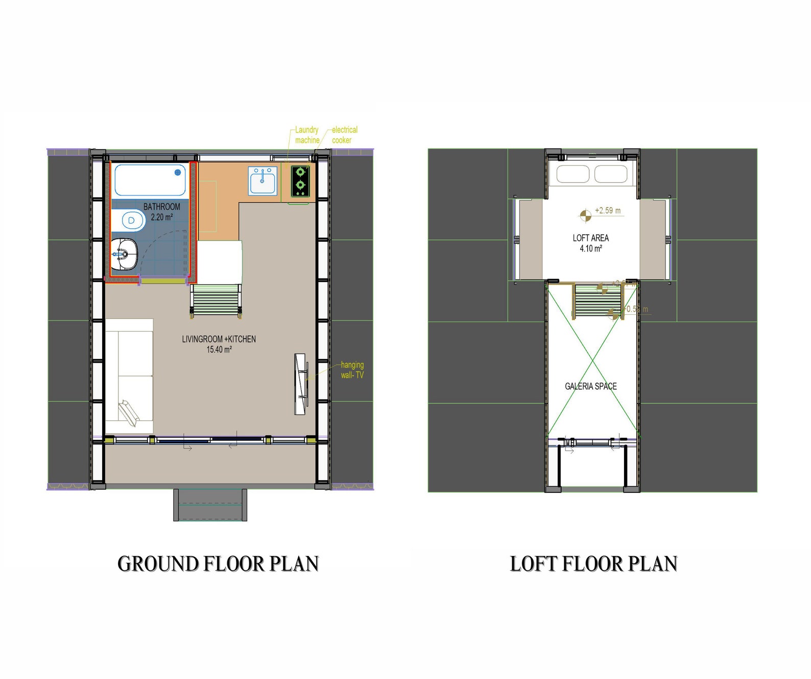 Modern House Plans, A-frame Floor Plans, Small Tiny House Blueprints ...