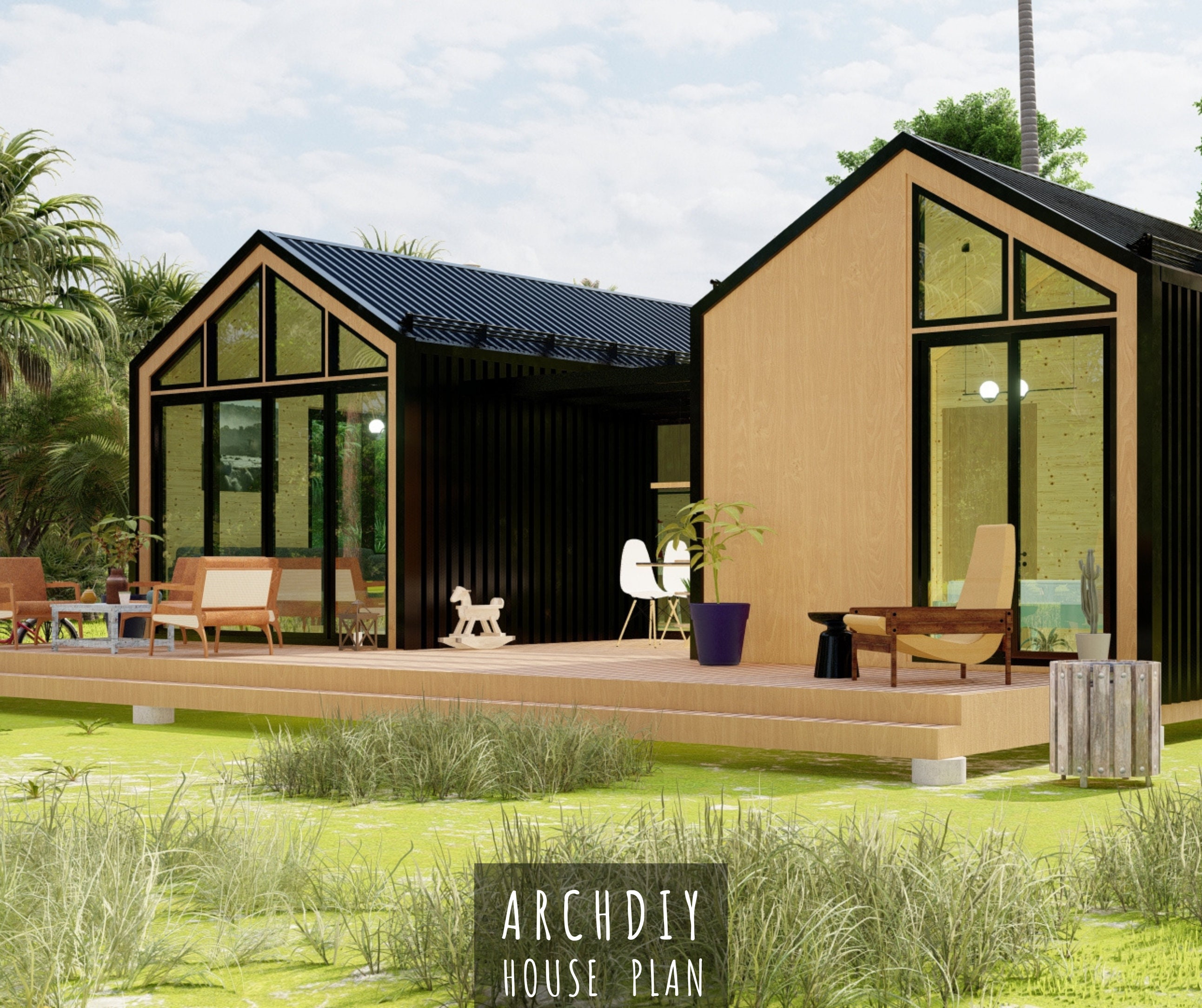 U Shaped House Design Florida 2 Bedroom Tiny House Plans Blog