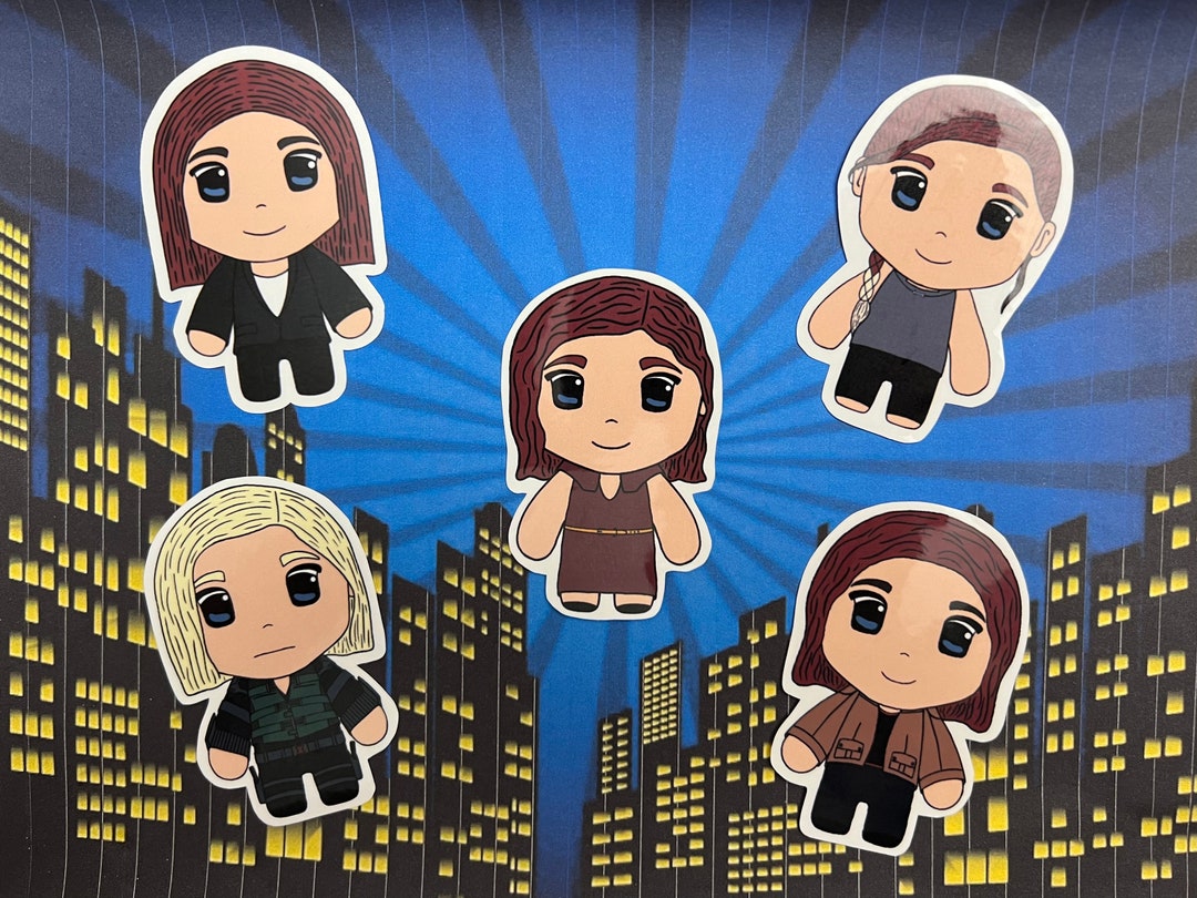 Black Widow Stickers: Set 1 - Etsy