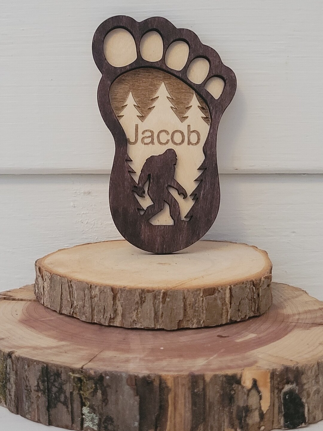Personalized Bigfoot Magnet - Etsy