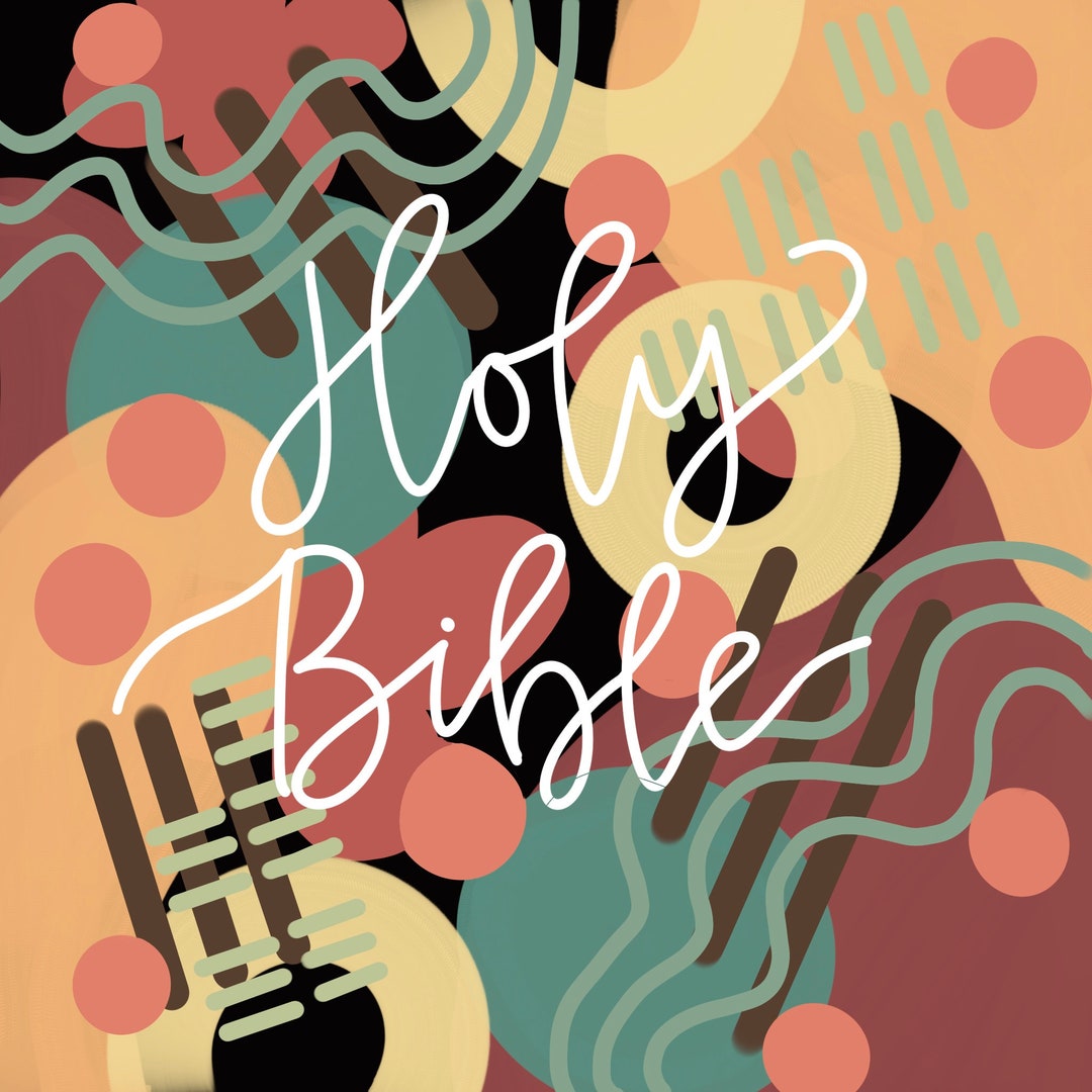 Retro Bible App Cover - Etsy