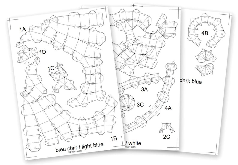 Bobby the Pigeon Template 3D Papercraft PDF DIY - Pigeon - Cute DIY ...