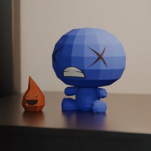 Plantilla Papercraft PDF DIY - The Binding of Isaac - Blue Baby ...