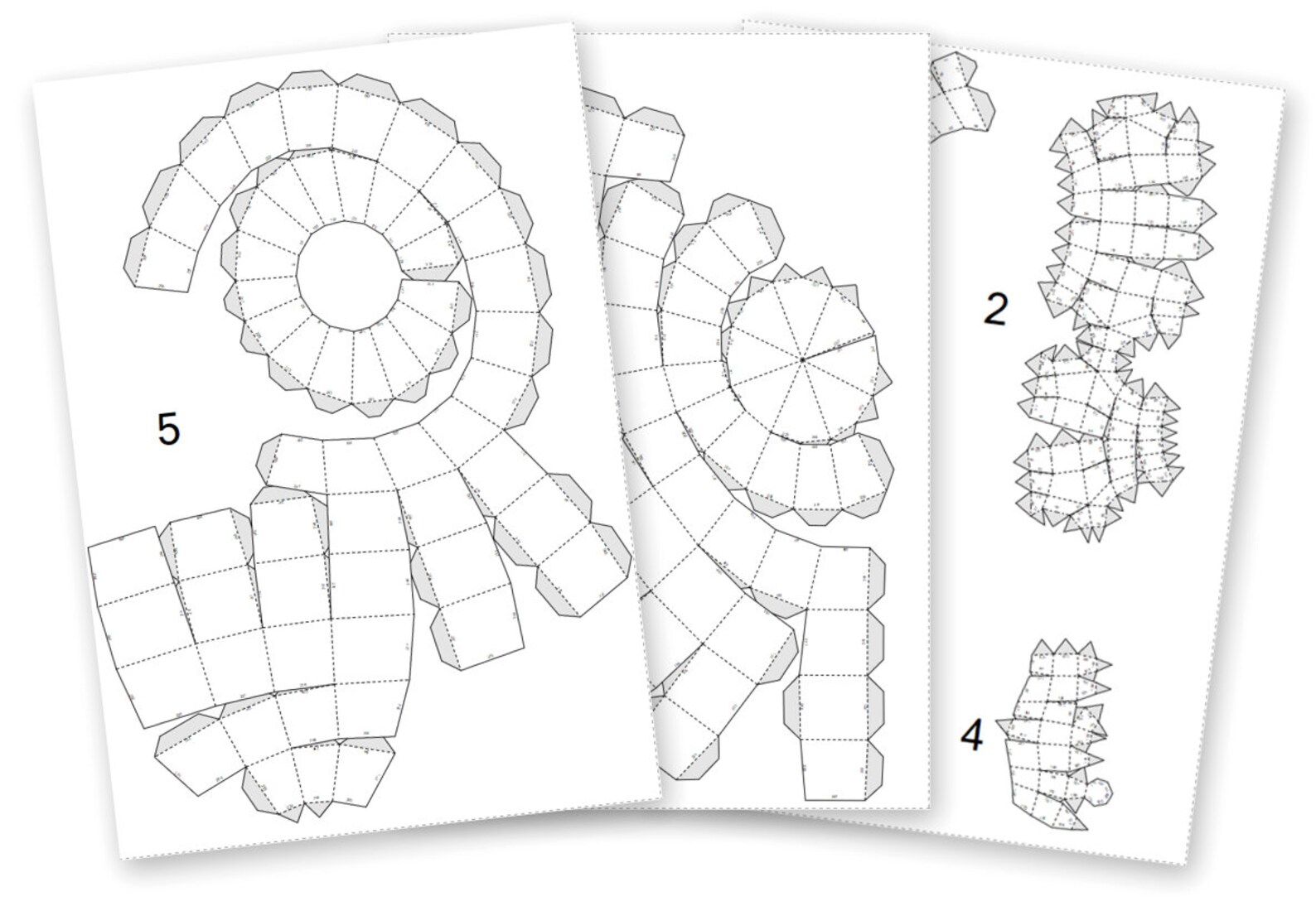 Plantilla Papercraft PDF DIY - The Binding of Isaac - Blue Baby ...