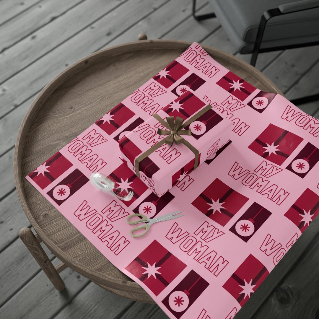 My Woman: Gift Wrapping Paper - Etsy