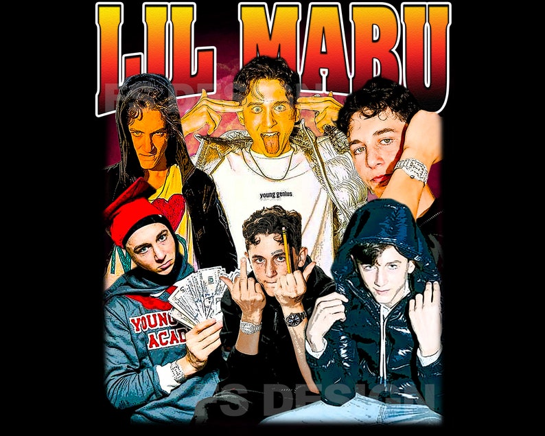 Lil Mabu Png, Ready to Print, Printable Design, Hiphop Artist, 90s ...