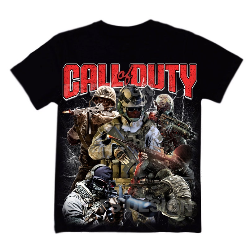 Call of Duty T Shirt Design PNG Instant Download - Etsy