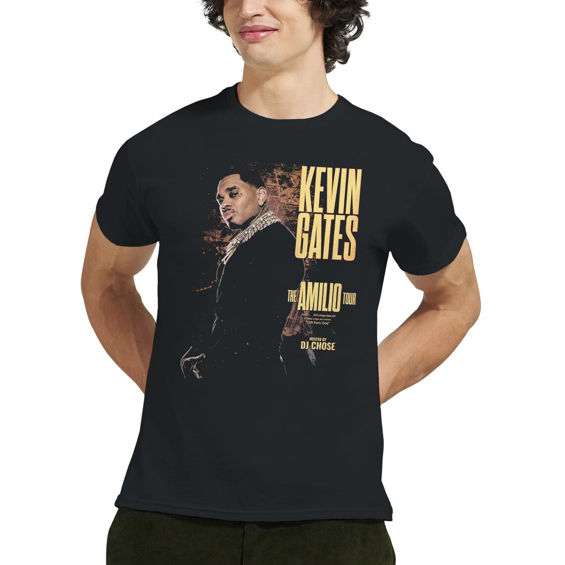 Kevin Gates the Amilio Tour Shirt,kevin Gates Castro Shirt for Fan ...
