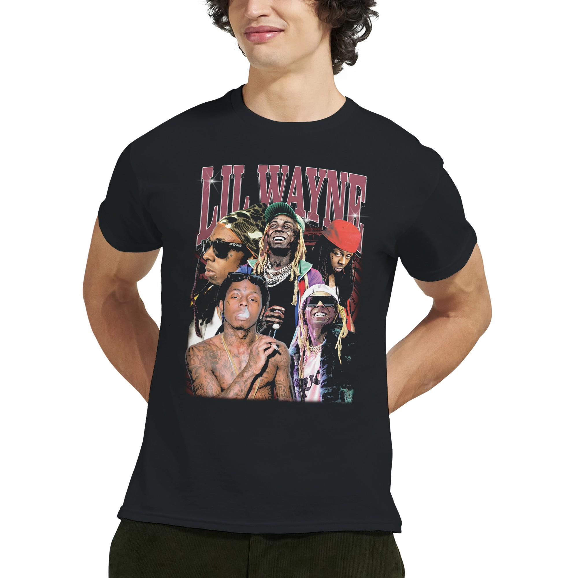 Lil Wayne Vintage Unisex Shirt, Rapper Homage Tee, 90s Retro Design ...