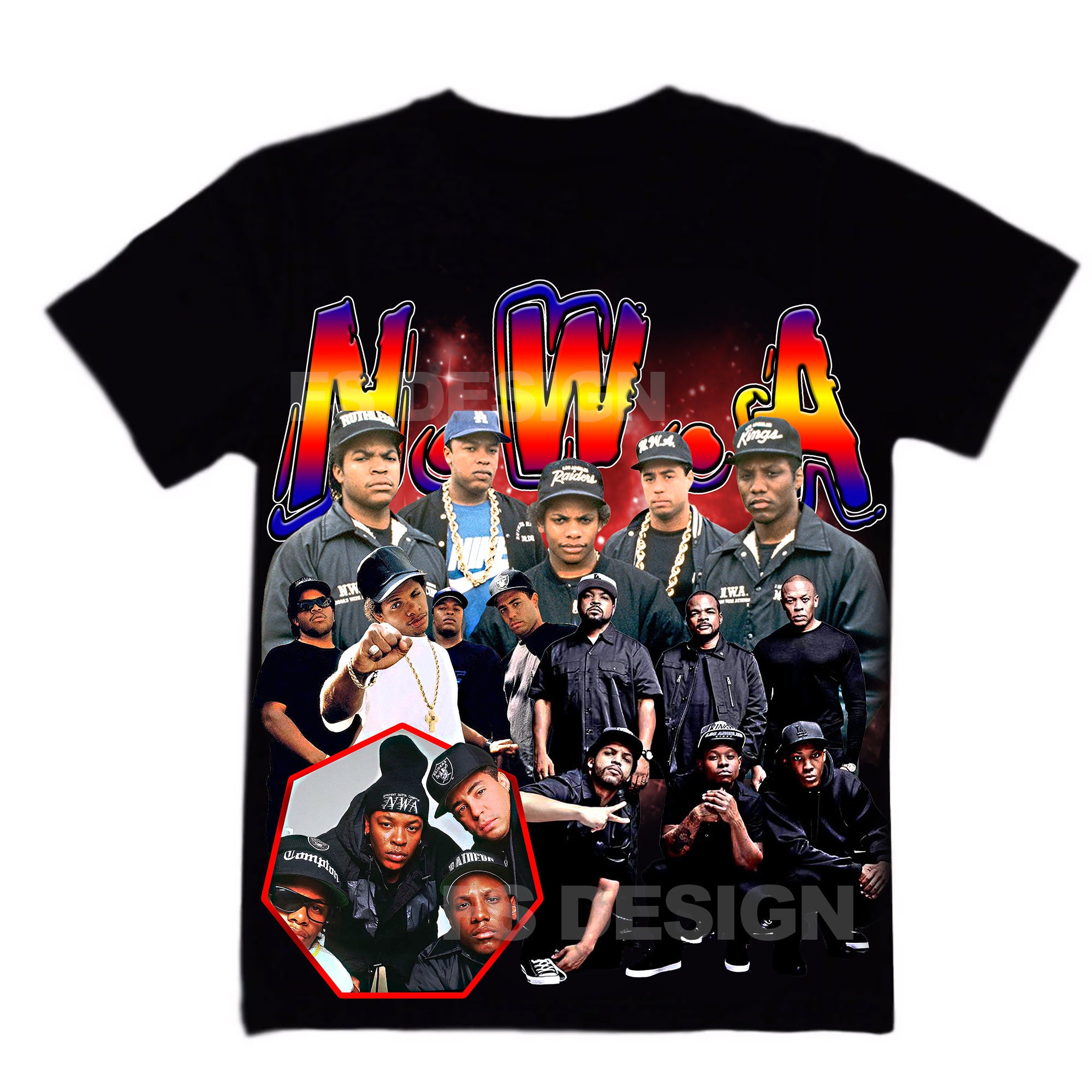 NWA Png , Ready to Print, Printable Design, Hiphop Artist, 90s, Rapper ...
