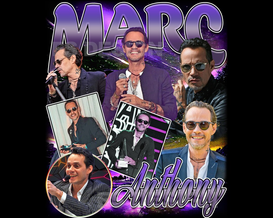 Marc Anthony Png / Shirt Design, Ready to Print, Bootleg T Shirt Design ...