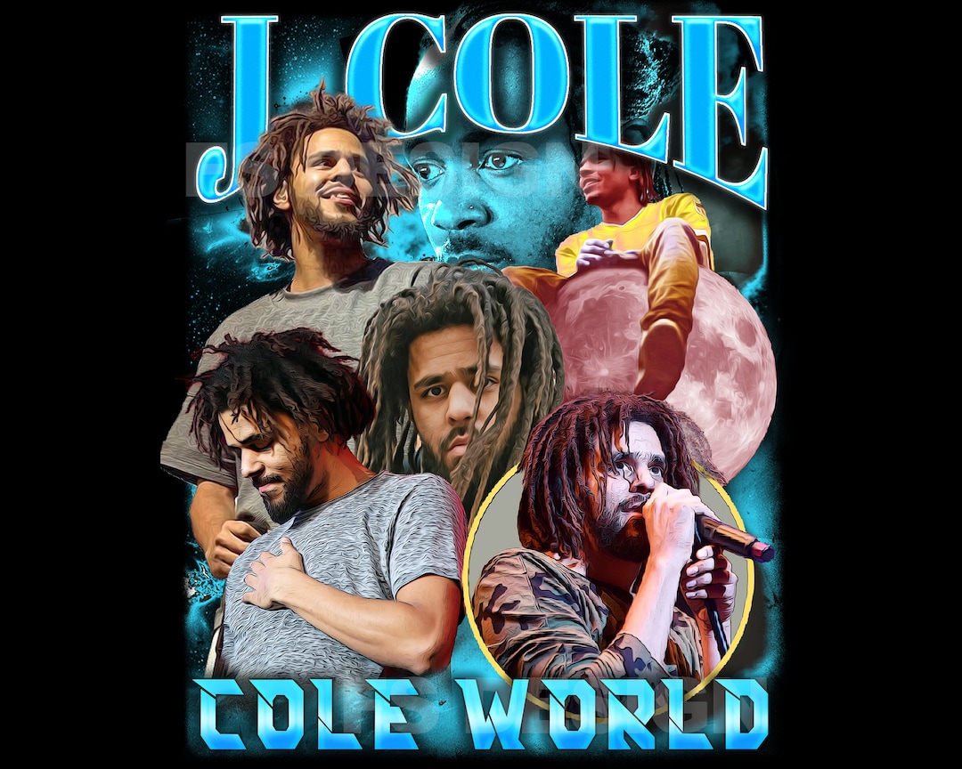 J Cole Png , Cole World Tshirt Design, Ready to Print, Printable Design ...