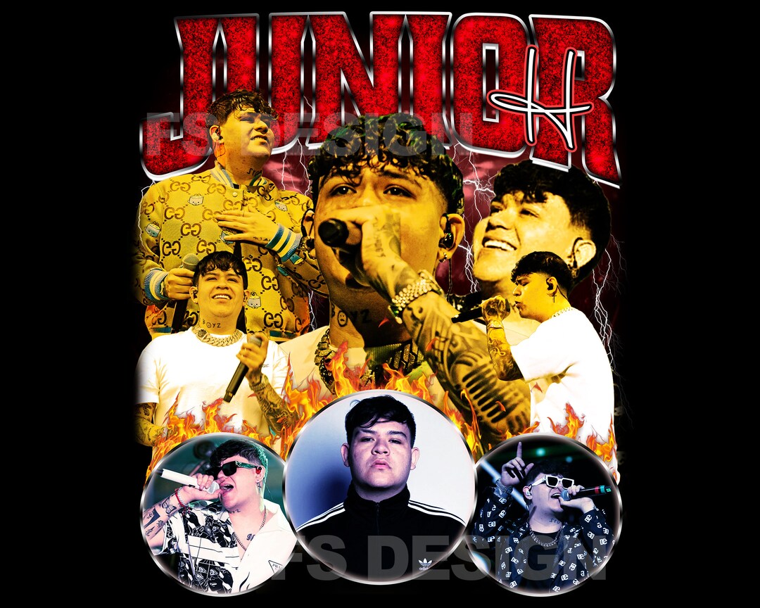 Junior H Png, Listo para imprimir, diseño imprimible, artista hiphop ...