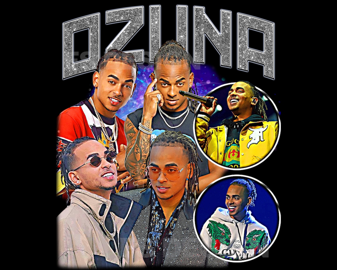 Ozuna Png, Bootleg Tee Design, Ready to Print, Printable Design, Hiphop ...