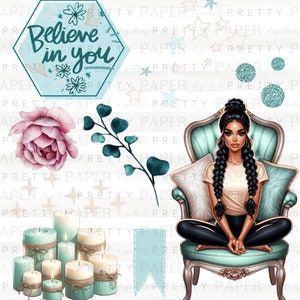 Serenity Now Digital Stickers | Planner, Goodnotes, PNG Stickers - Etsy