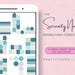 Serenity Now Weekly Planner Stickers | Digital Download - Etsy