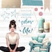 Serenity Now Digital Stickers | Planner, Goodnotes, PNG Stickers - Etsy