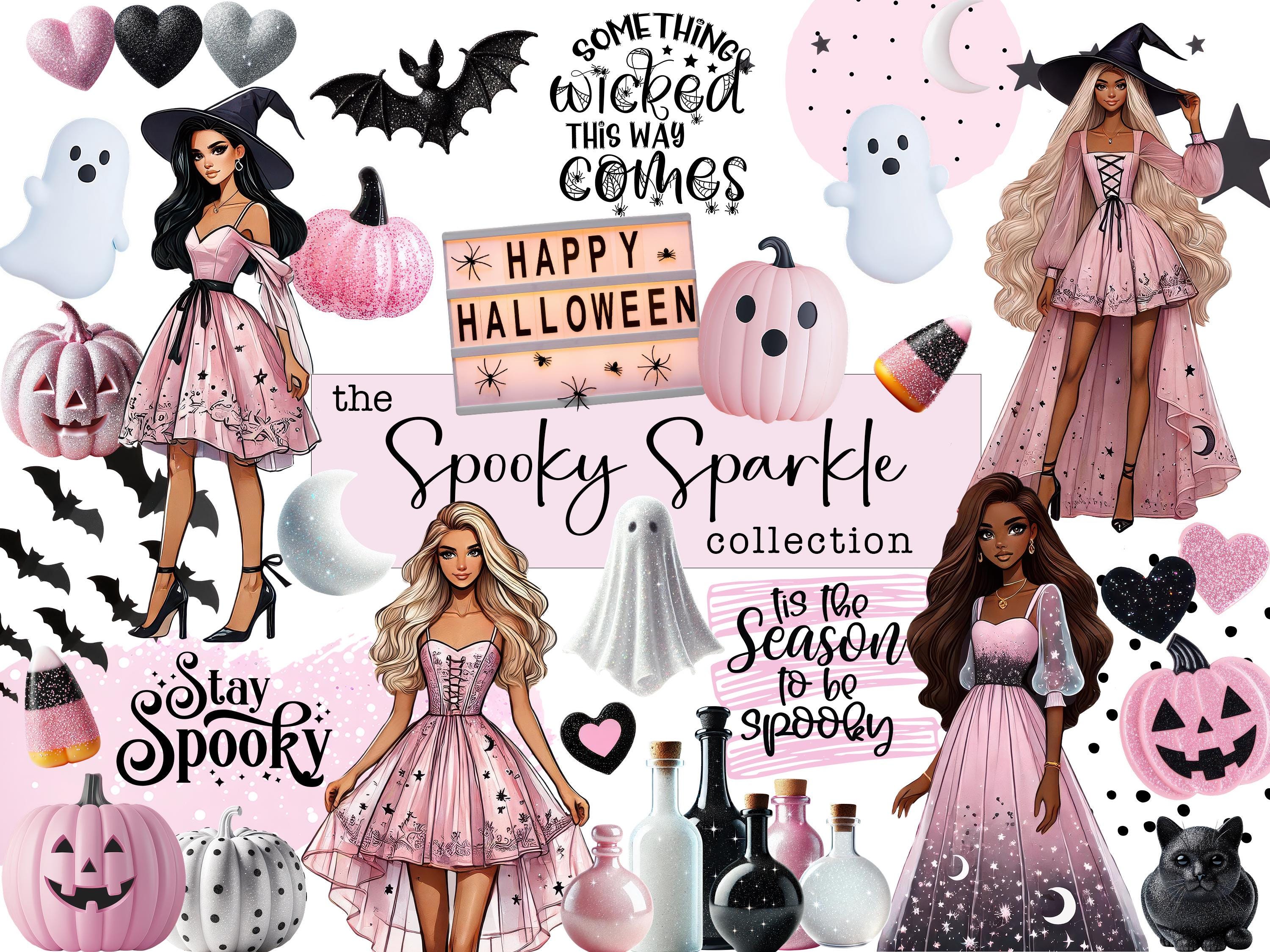 Spooky Sparkle Halloween Stickers | Digital Planner, Goodnotes (PNG) - Etsy