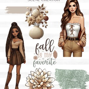 Woodland Autumn Stickers | Digital Planner, Goodnotes (PNG) - Etsy