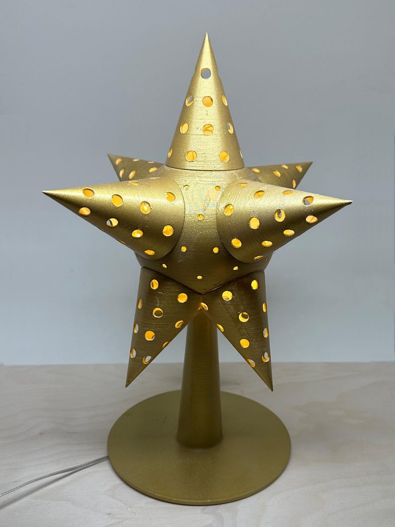 Morningstar – Stella e lampada illuminate per albero di Natale ...