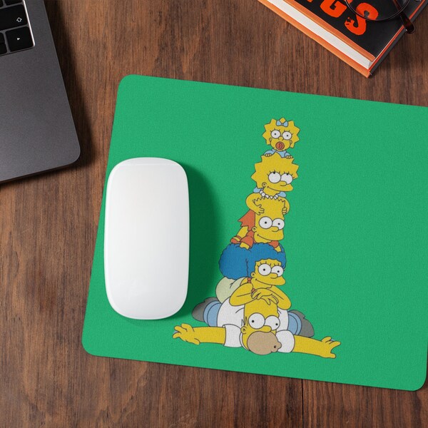 The Simpsons Mouse Pad - Etsy