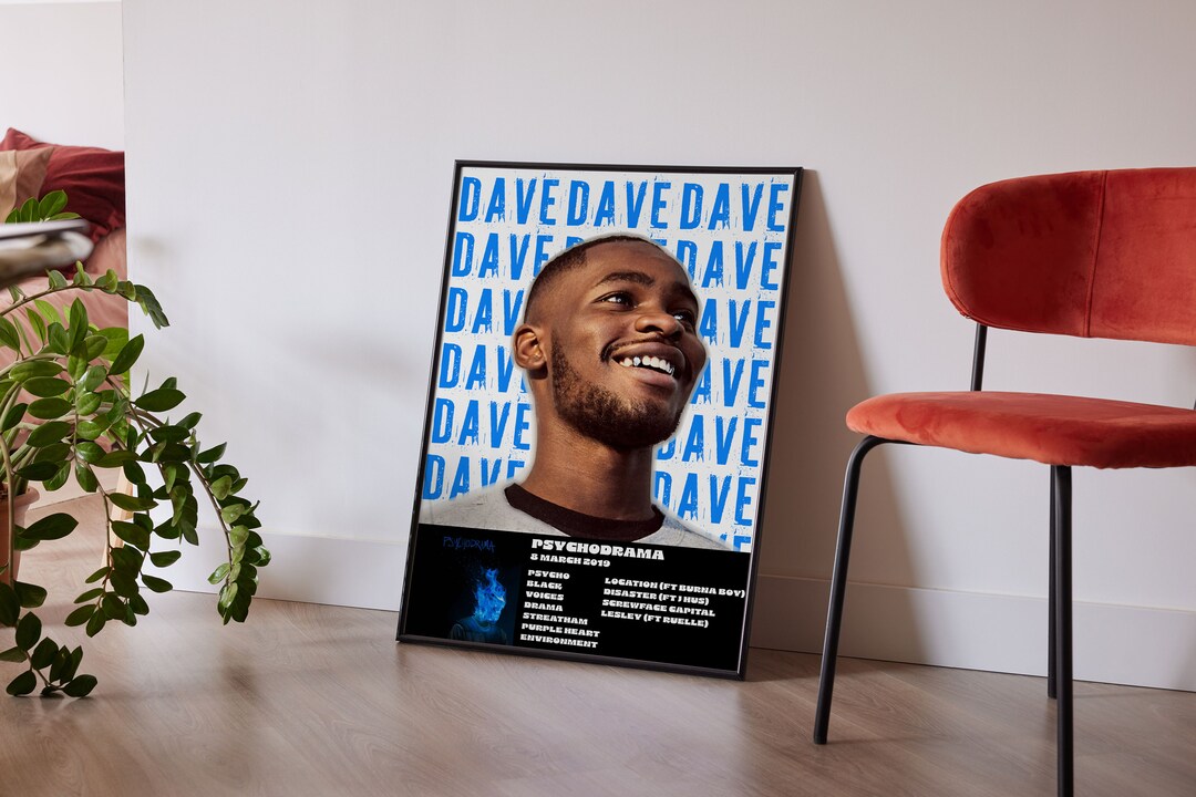 Dave Psychodrama Poster - Etsy Dave Psychodrama Poster - Etsy