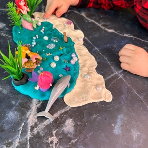 Sensory Play Box, Under the Sea Kit, Playdough Kit, Imaginative Play ...