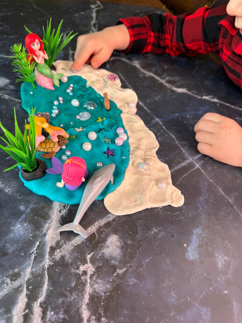 Sensory Play Box, Under the Sea Kit, Playdough Kit, Imaginative Play ...