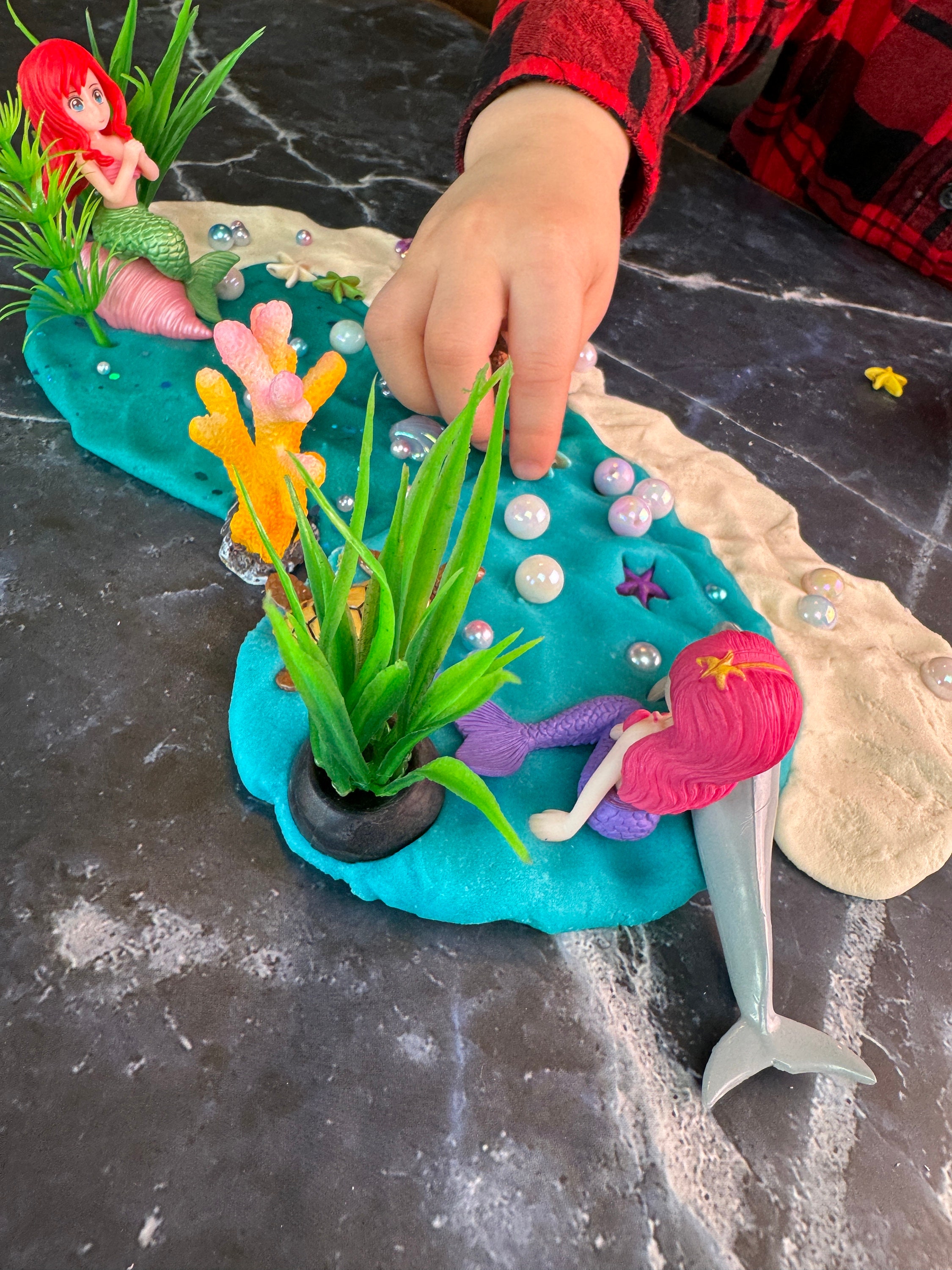 Sensory Play Box, Under the Sea Kit, Playdough Kit, Imaginative Play ...
