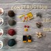 Sensory Play Box, Construction Theme Kit, Playdough Kit, Imaginative ...