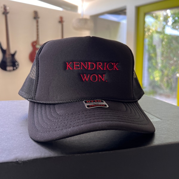 Kendrick Lamar Hat - Etsy