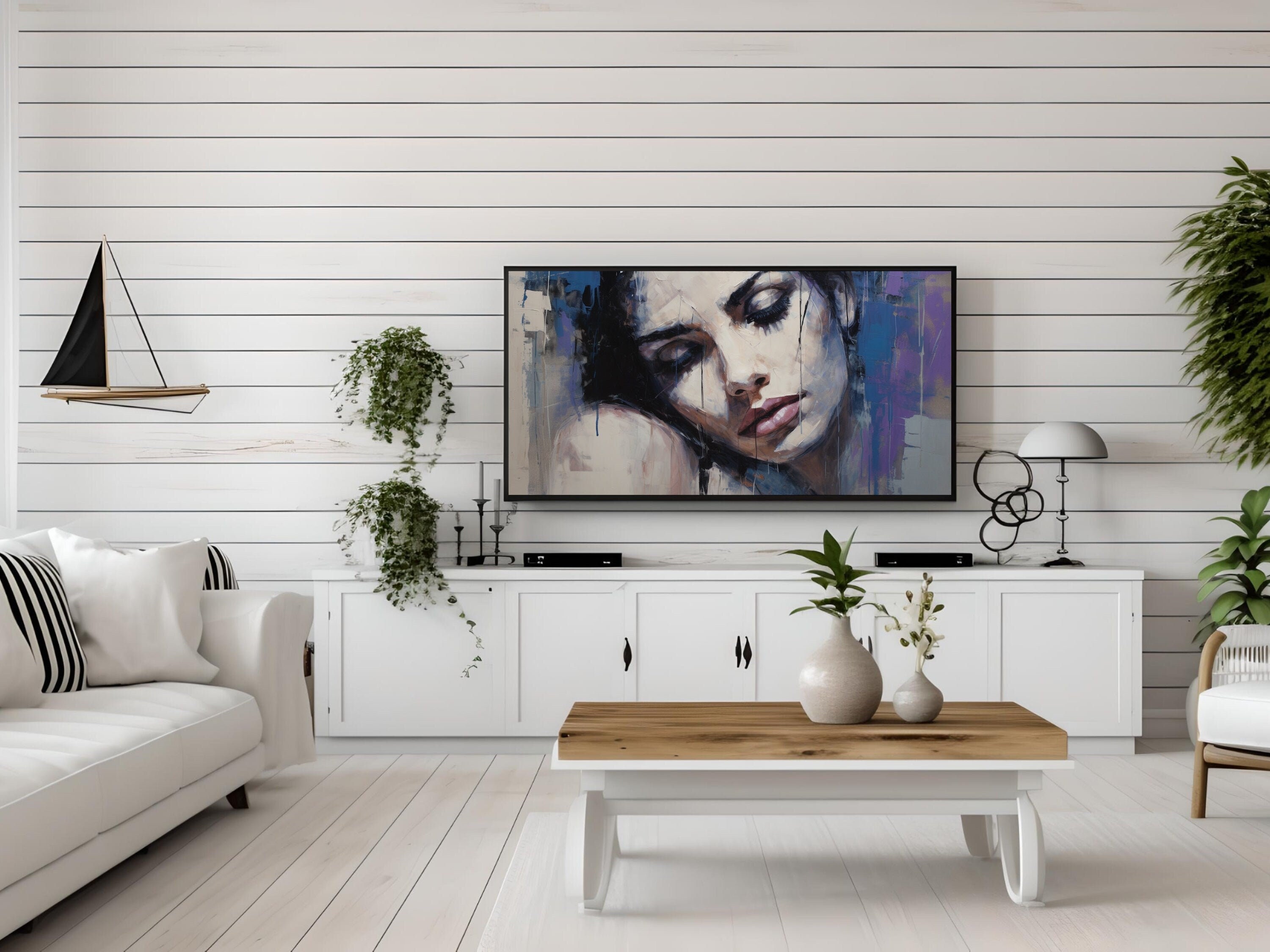Frame TV Art Art Download Samsung Frame TV TV Wallpaper Portrait ...