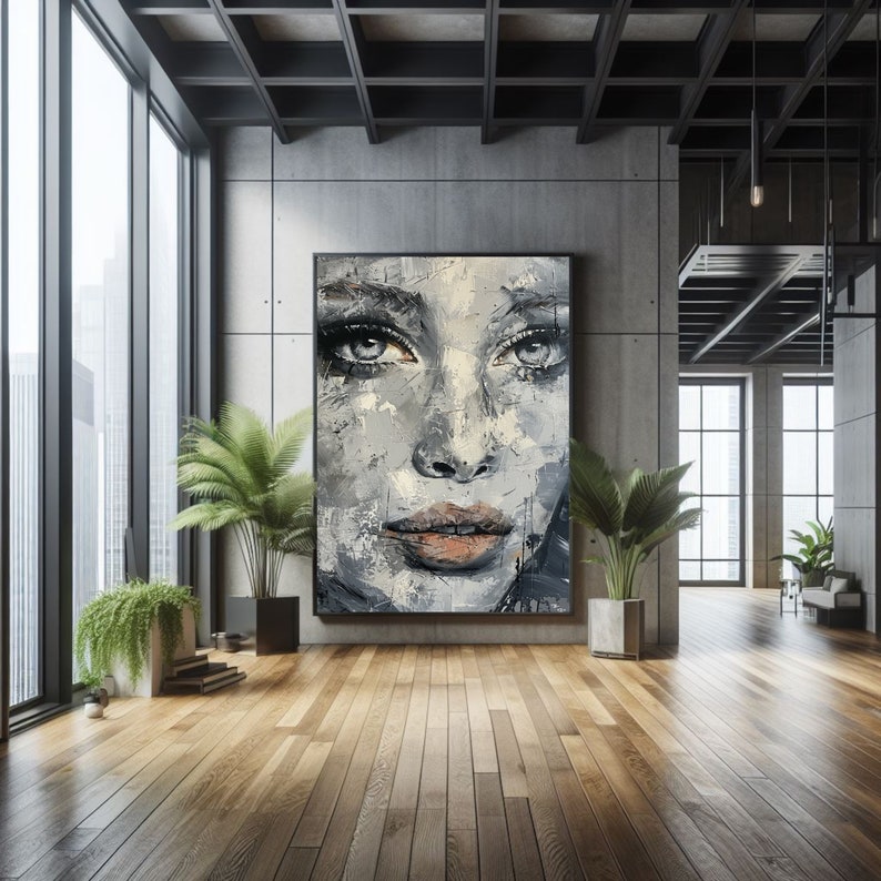 Digital Painting | Portrait | Wall Art | Printable Art | Digital ...