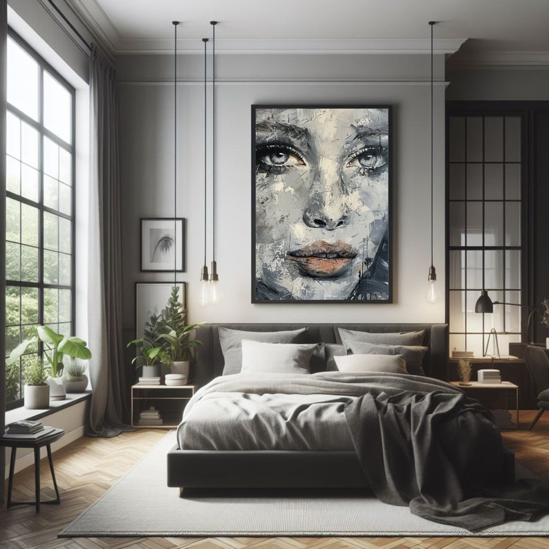 Digital Painting | Portrait | Wall Art | Printable Art | Digital ...