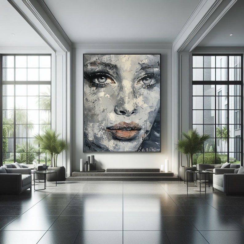 Digital Painting | Portrait | Wall Art | Printable Art | Digital ...