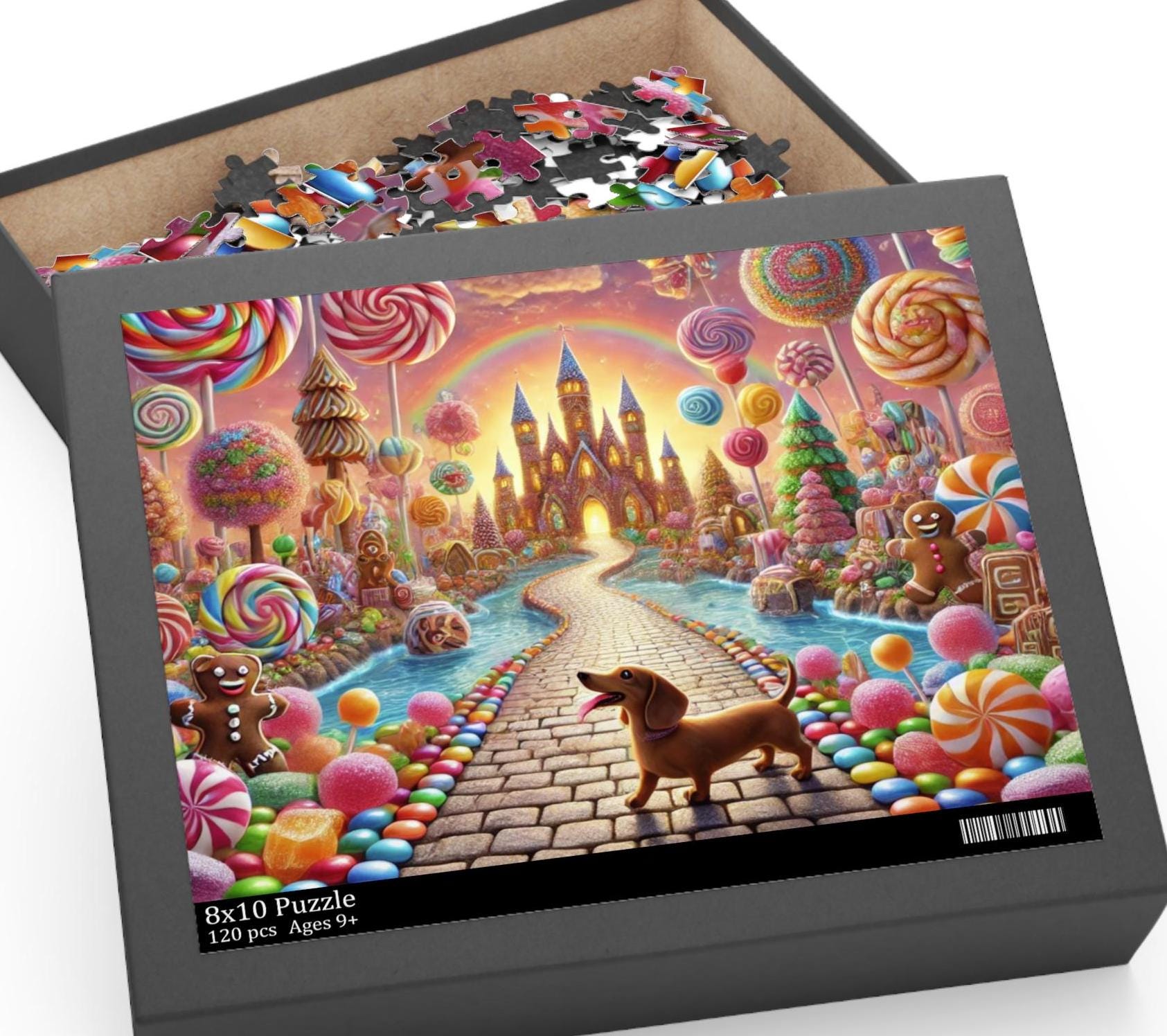 Dachshund Puzzle 120, 252, 500-piece Dog Jigsaw Puzzle, Chipboard Dog ...