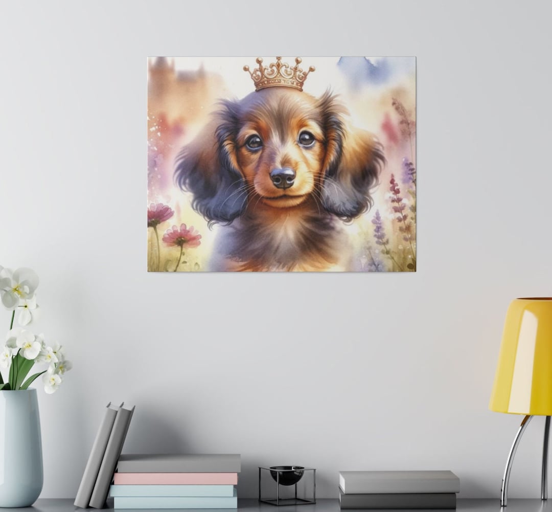 Dog Canvas Prints, Dachshund Canvas, Photo to Canvas, Canvas Wall Art ...